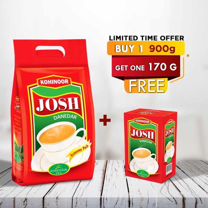 Josh Danedar Tea 900G + Josh Danedar Tea 170G free | Daraz.pk