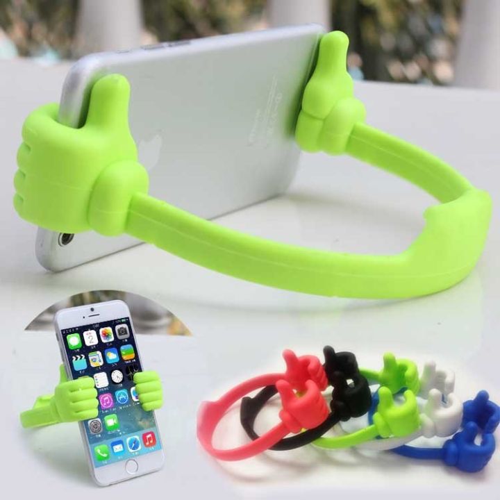 OK Stand Universal Flexible Phone Holder Stand Mount Thumb Hand Holder ...