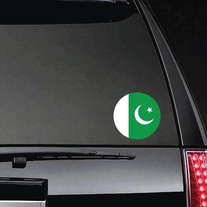 Pakistan flag sticker for car windscreen (4x4 inch) | Daraz.pk