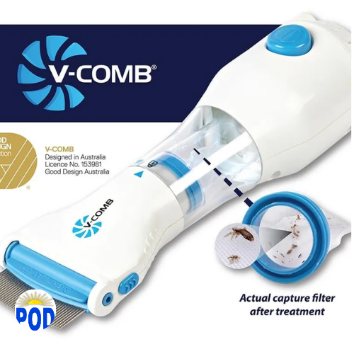 V-Comb Electronic Head Lice Removal Machine | Anti-Lice Treatment ...
