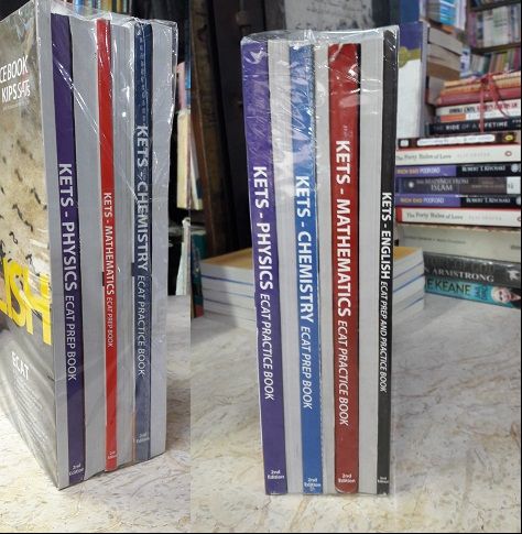 KETS Books For ECAT Preparation and Practice 7 Books Set (English ...