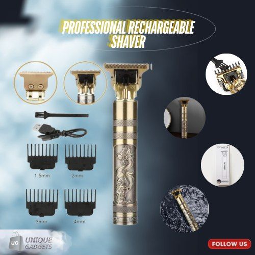 Professional T9 Hair Trimmer and Shaver for Men, Adjustable Blade ...