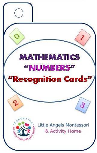 Flash Cards-Numbers Recognition (1-20 numbers) | Daraz.pk