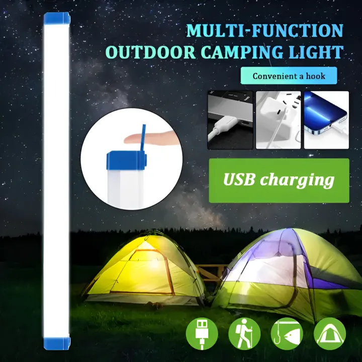 LED Rechargeable Camping Tube Light – Magnetic Suspension Portable ...