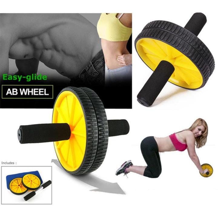 Ab Wheel Roller full body exercise | Daraz.pk