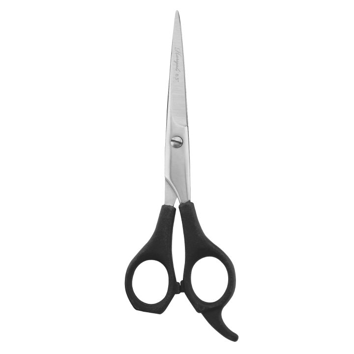 BrushnBlade Black Handle 6.5” Hairdressing Scissor – Professional Hair ...