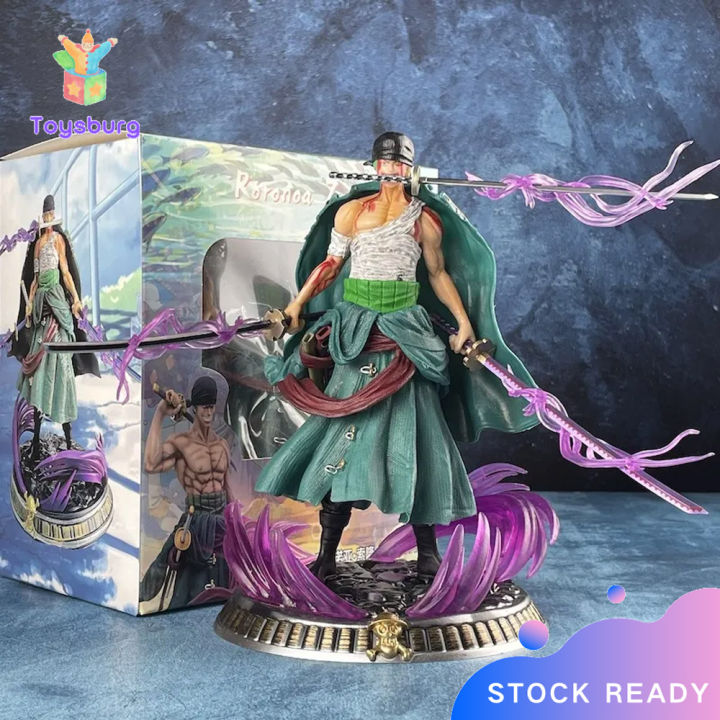 Toysburg One Piece GK Trumpet Blood Bath Solon Three Knife Flow Stunt ...