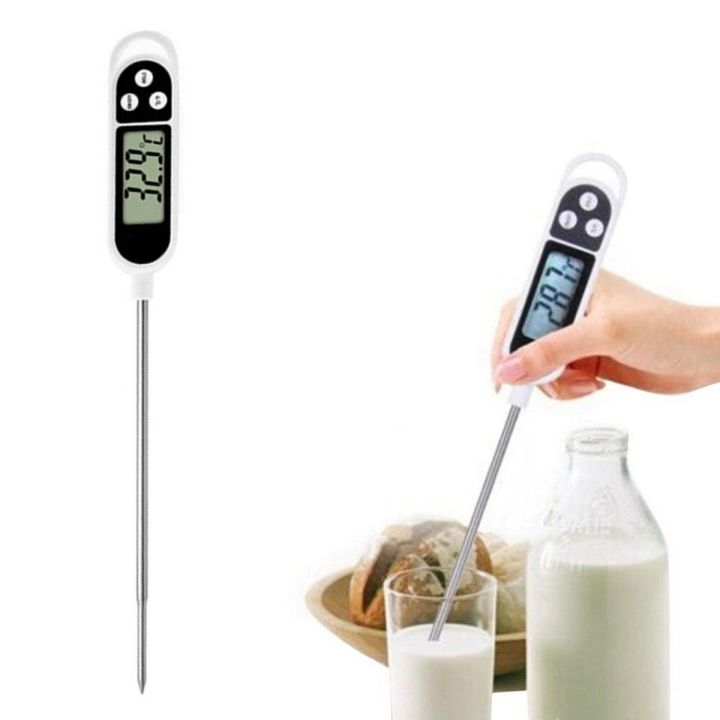 Digital Cooking Food Stab Probe Thermometer Kitchen Meat Temperature ...