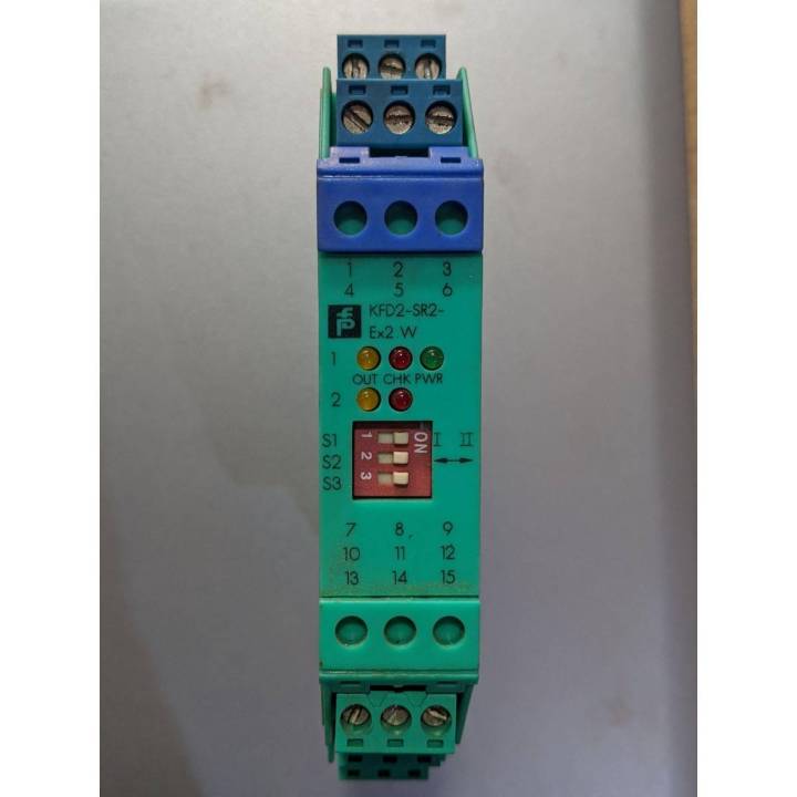 Safety relay / Switch Amplifier / CNG relay, Pepperl Fuchs KFD2 SR2 Ex2 ...