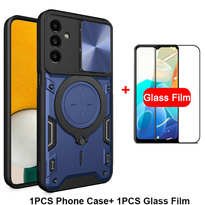 New Phone Case For Samsung M54 5G Cover Foldable 360 Degree Rotating ...