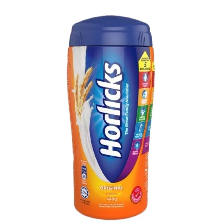 Horlicks Original Malt Powder Bottle 440G (Imported) | Daraz.pk