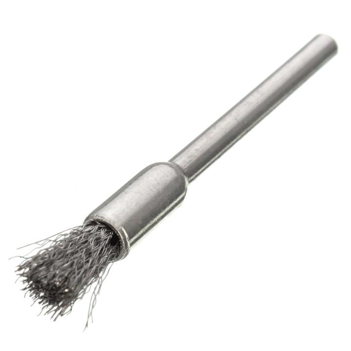 The electrical wire brush Stainless steel head 3 x 5mm | Daraz.pk