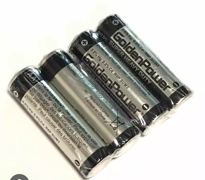 Original Cell AA Cell | Camera Cell AA | Clock Cell Matal Body 4Pcs ...