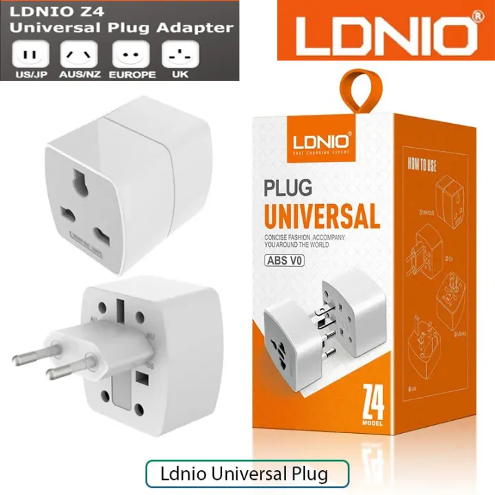 LDNIO Z4 Universal Travel Adapter / Universal Power Adopter | Daraz.pk