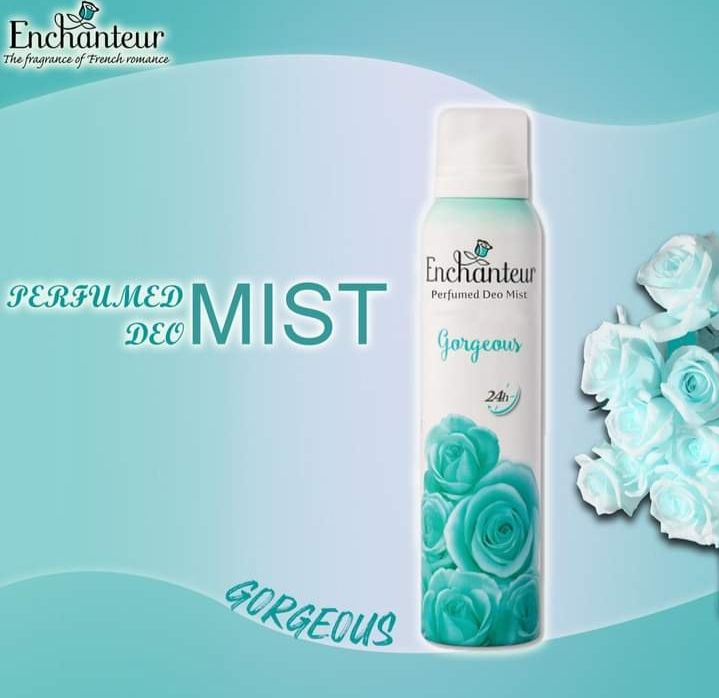 Enchanteurr GORGEOUS Body Spray 150 ML,Made in INDONESIA | Daraz.pk