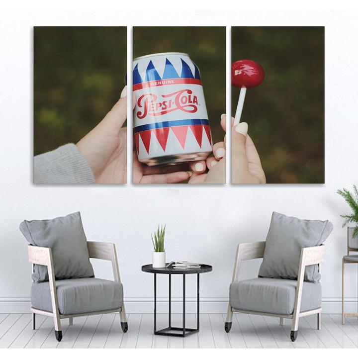3 DIVIDED WALL FRAME SOFT DRINK | Daraz.pk