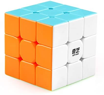 Rubiks Cube 3x3 Qiyi Warrior S Stickerless Best Quality Fast Magic ...