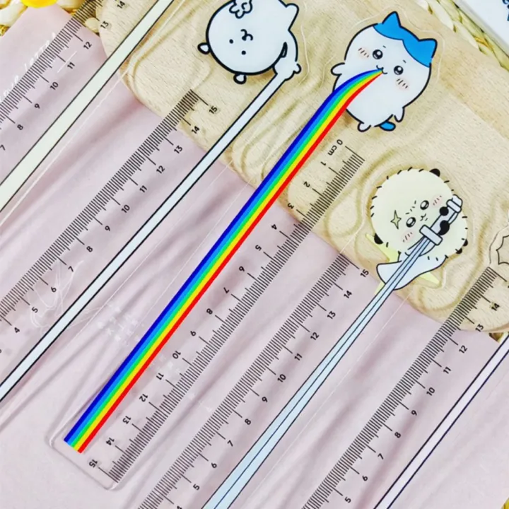 Stationery Item 15cm Chiikawa Ruler Drawing Tool Measuring Function ...