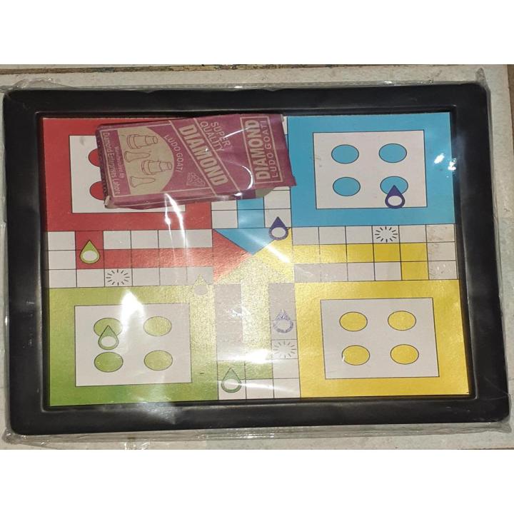 Mini ludo game for kids-10 inches-BY HK DEALER | Daraz.pk