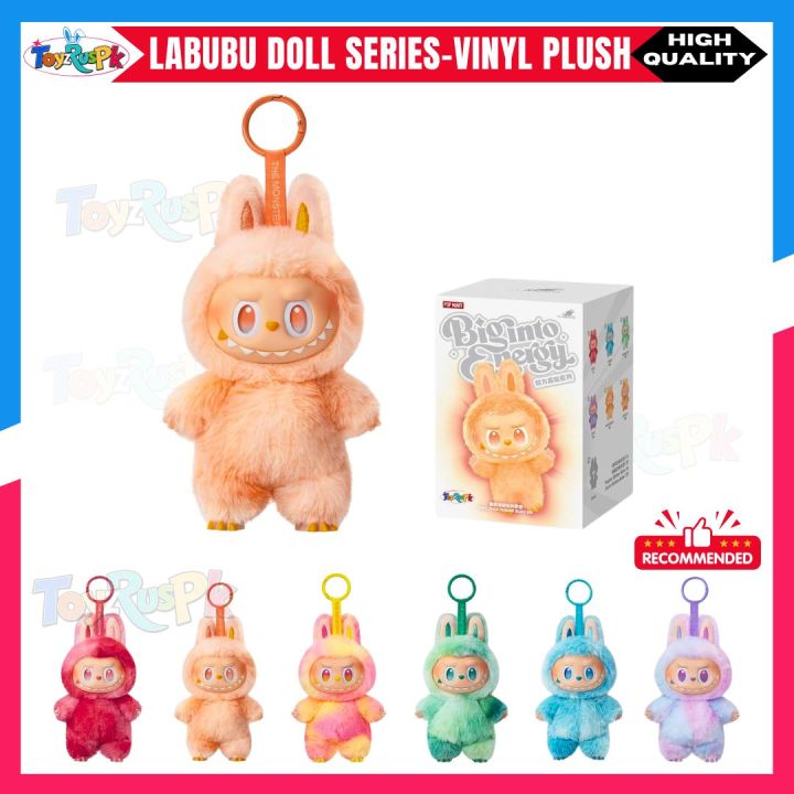 Labubu Plush Keychain Doll 6.5 Inch With Free Face Changing Labubu Doll ...