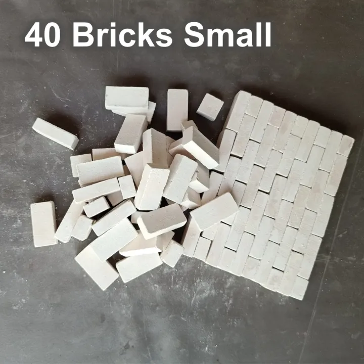 40 Mini Bricks for Kids to Build Dollhouses - Small Size Mini Bricks ...