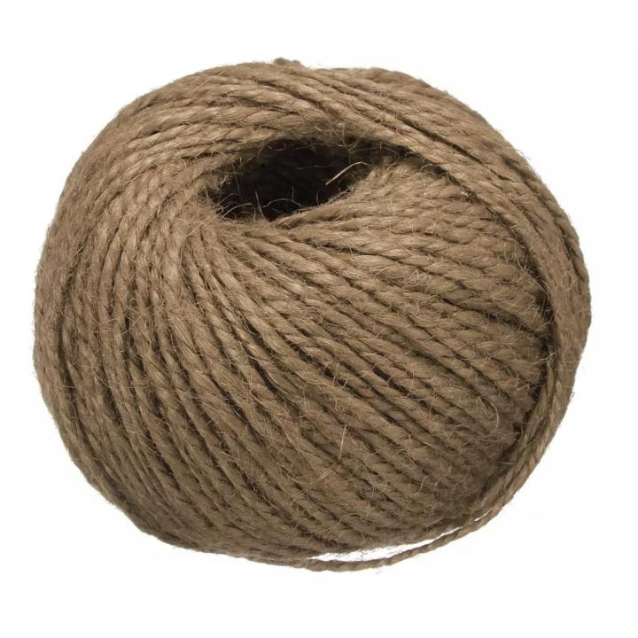 3mmx300 meter jute rope simple- jute thread simple- brown | Daraz.pk