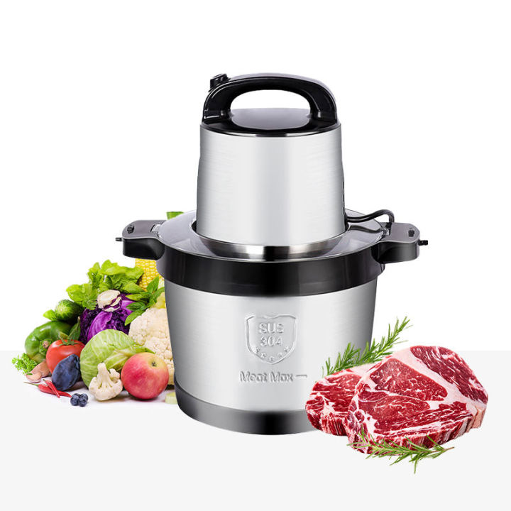 Exciting Mall |High-Quality 500W Electric Meat Grinder Chopper with Stainless Steel Blades ...