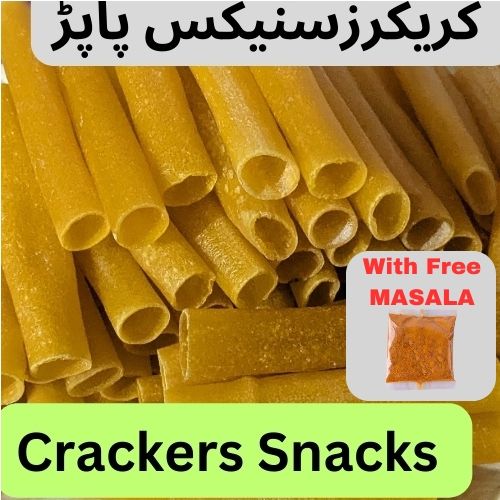 Big Pipe Snacks Papad Crackers With Masala - 250 Gram | Daraz.pk