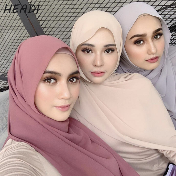HEADI Shawl Malas Tudung Jersey Shaw Shawl Cotton Jersey Premium Shawl ...
