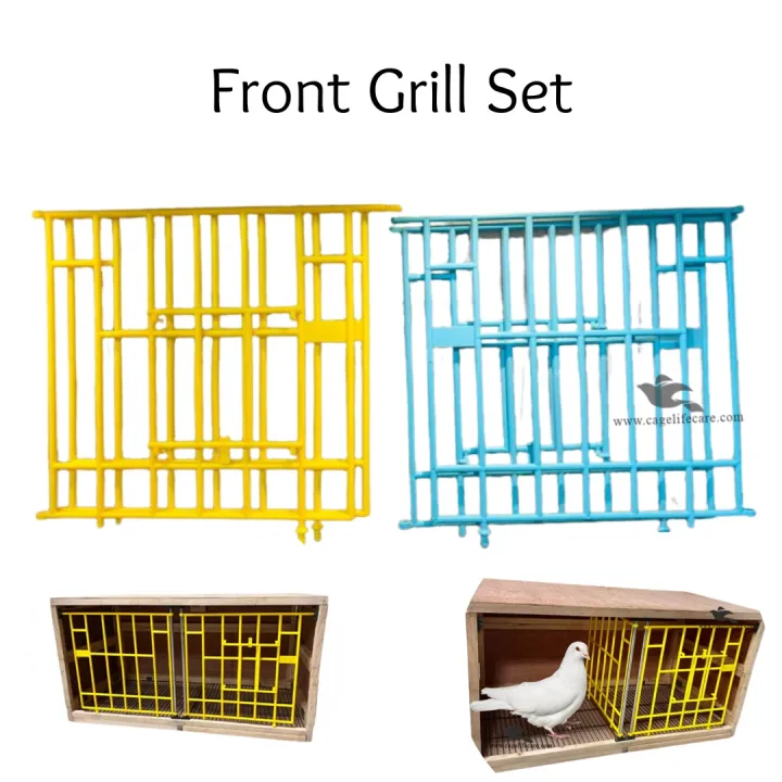 Front Grill Set for Pigeon & Poultry Nest Box – 32 x 16 Inches | Daraz.pk