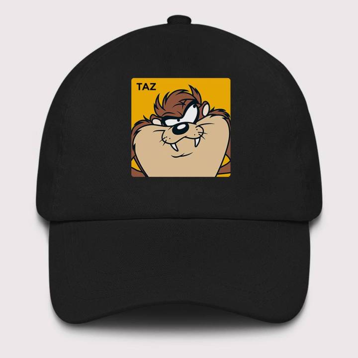 TAZ Character Cap Digital Printed Patch Disney Cartoon Hat at ...