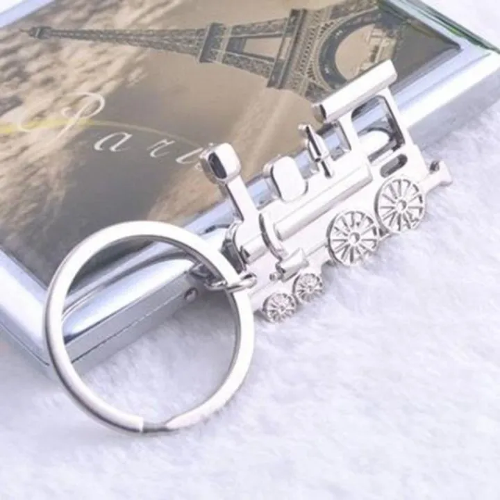 Design Locomotive Automotive Keyring Rock Train Steam Punk Key Chains ...