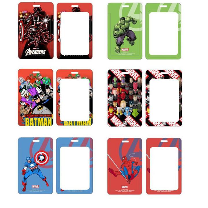 Marvel Original Movie PVC Card Holder Super Heroes Print Protective ...