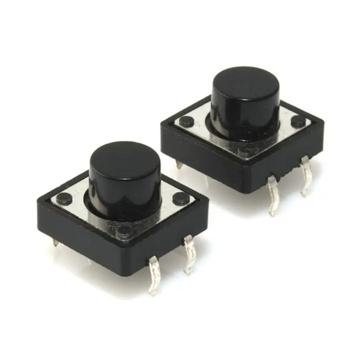 (PACK OF 5) Big Momentary Push Button Switch - Square | Daraz.pk
