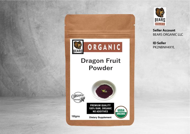 Dragon Fruit Powder 100gm | Daraz.pk