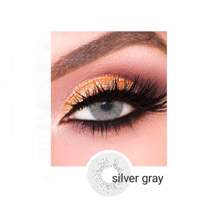 Natural Silver Eye Color