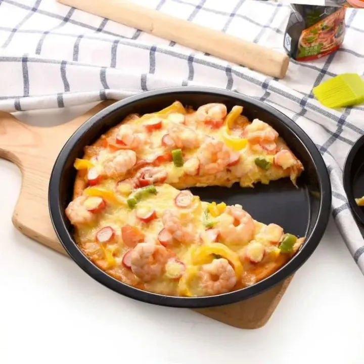 Non-Stick Pizza Pan – Premium Baking Tray for Crispy Pizza, Cakes ...