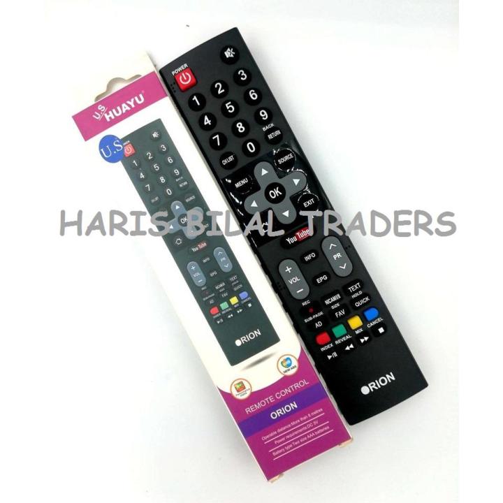 Orient Smart Andorid LED & LCD TV Remote with Youtub button | Daraz.pk