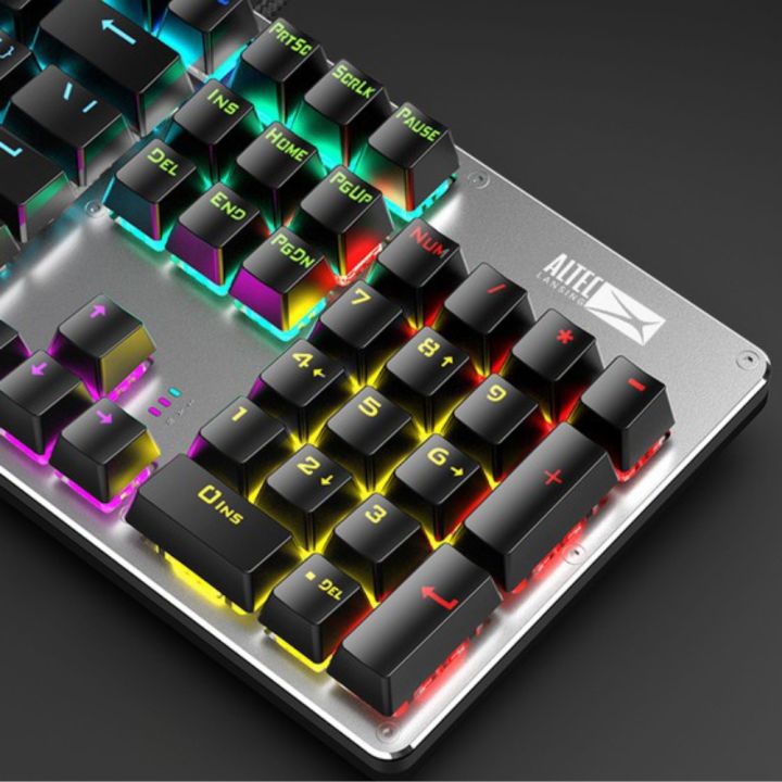 ALTEC LANSING ALGK8414 WIRED GAMING KEYBOARD BLUE/RED SWITCH (GRAY ...