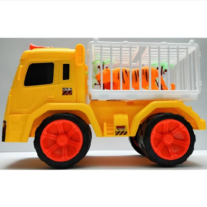 Animal Truck Toy Big Size Truck With Animals Inside Wild Truck Toy Free ...