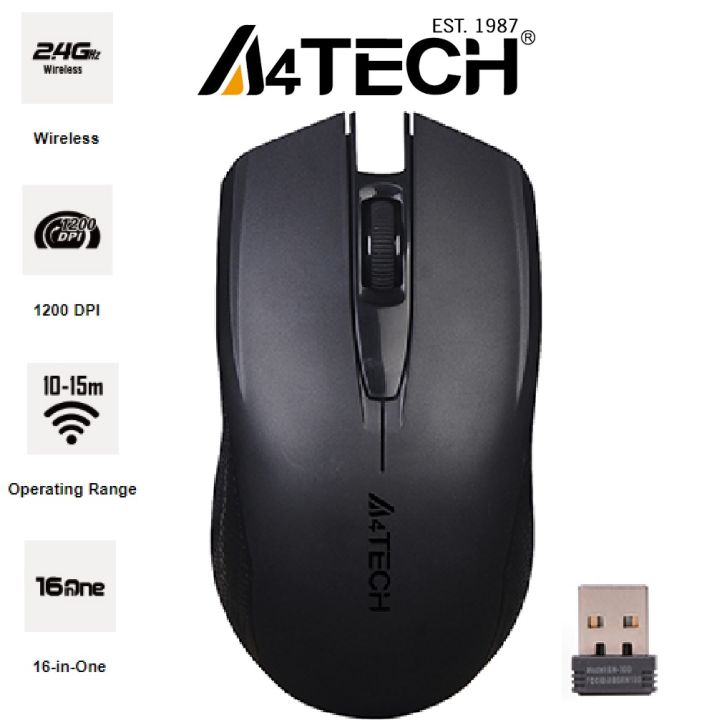 A4Tech G3-270N 2.4 Ghz wireless Mouse | Daraz.pk