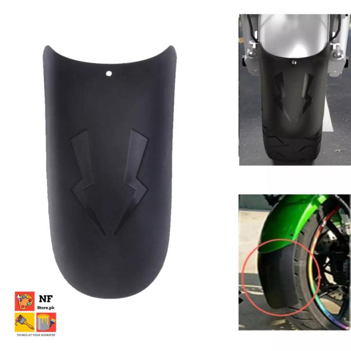 Motorcycle Universal Front Fender Extension / Mudguard Extender Anti ...