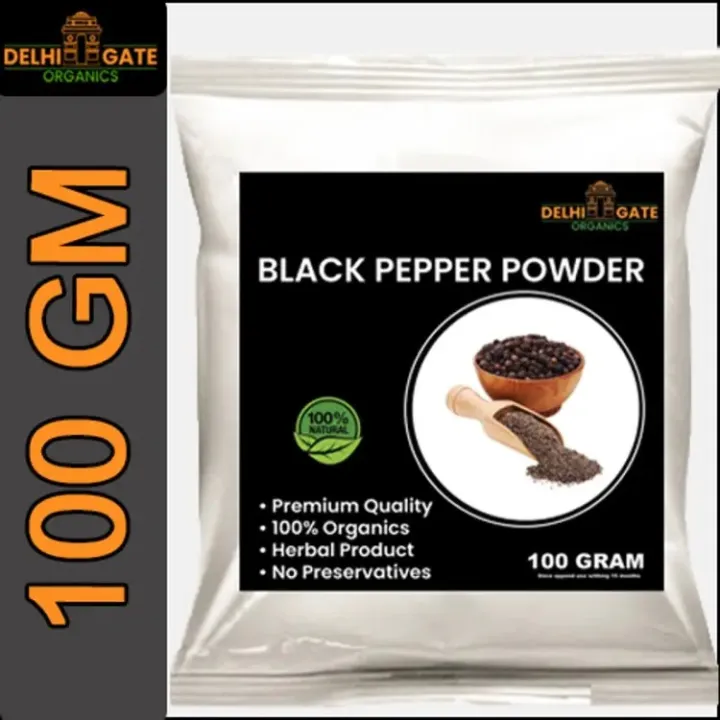 Kali Mirch Powder | Black Pepper Powder - 100 Gram | Daraz.pk