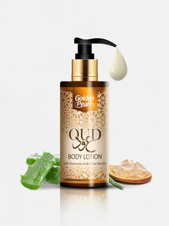 Golden Pearl Oud Body Lotion for Men And Women 200ml Natural Pure Oud ...