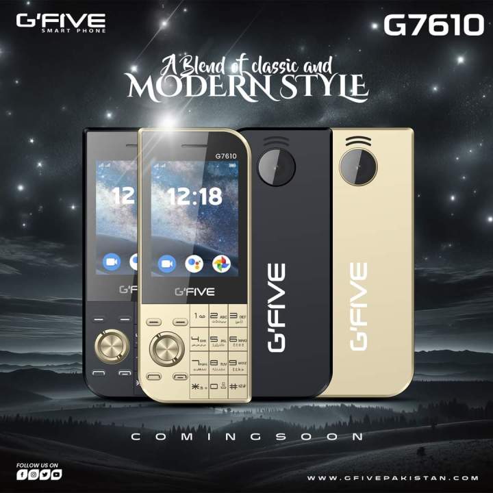 Gfive G7610 New Model - Triple Sim - Stylish Mobile - 2.8 Inch Display ...