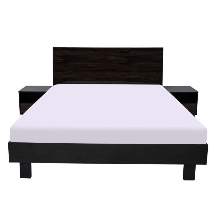 Franklin Bed with two Side Tables | Daraz.pk