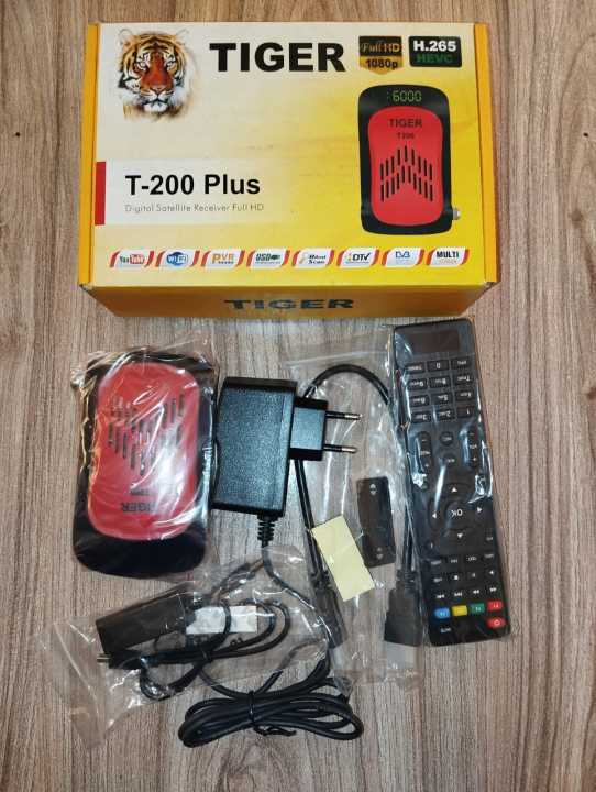 Tiger T 200 Plus Full HD Digital Satellite TV Receiver | Full HD TV ...