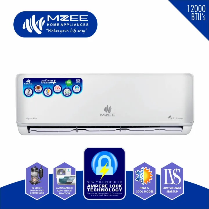 MG Express Cool 1 Ton Inverter AC | Heat & Cool | 2024 Model | Ampere Lock | 10 Yr Warranty ...