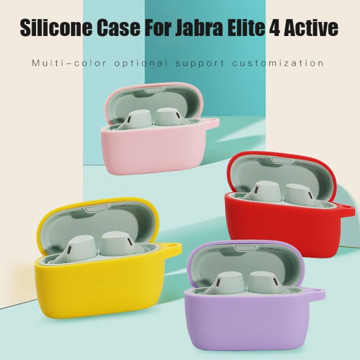 Anti-Fall Earbuds Case For Jabra Elite 4 Active Bluetooth Wireless ...