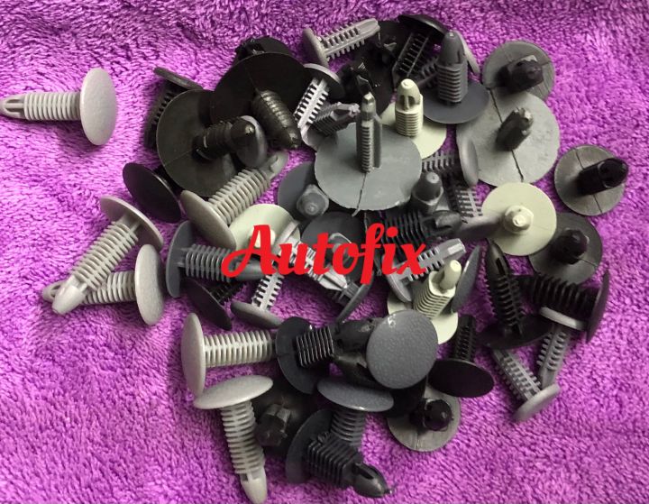 Car Upholstery Plastic Brush Clips Mix Sizes 50 PCS | Daraz.pk